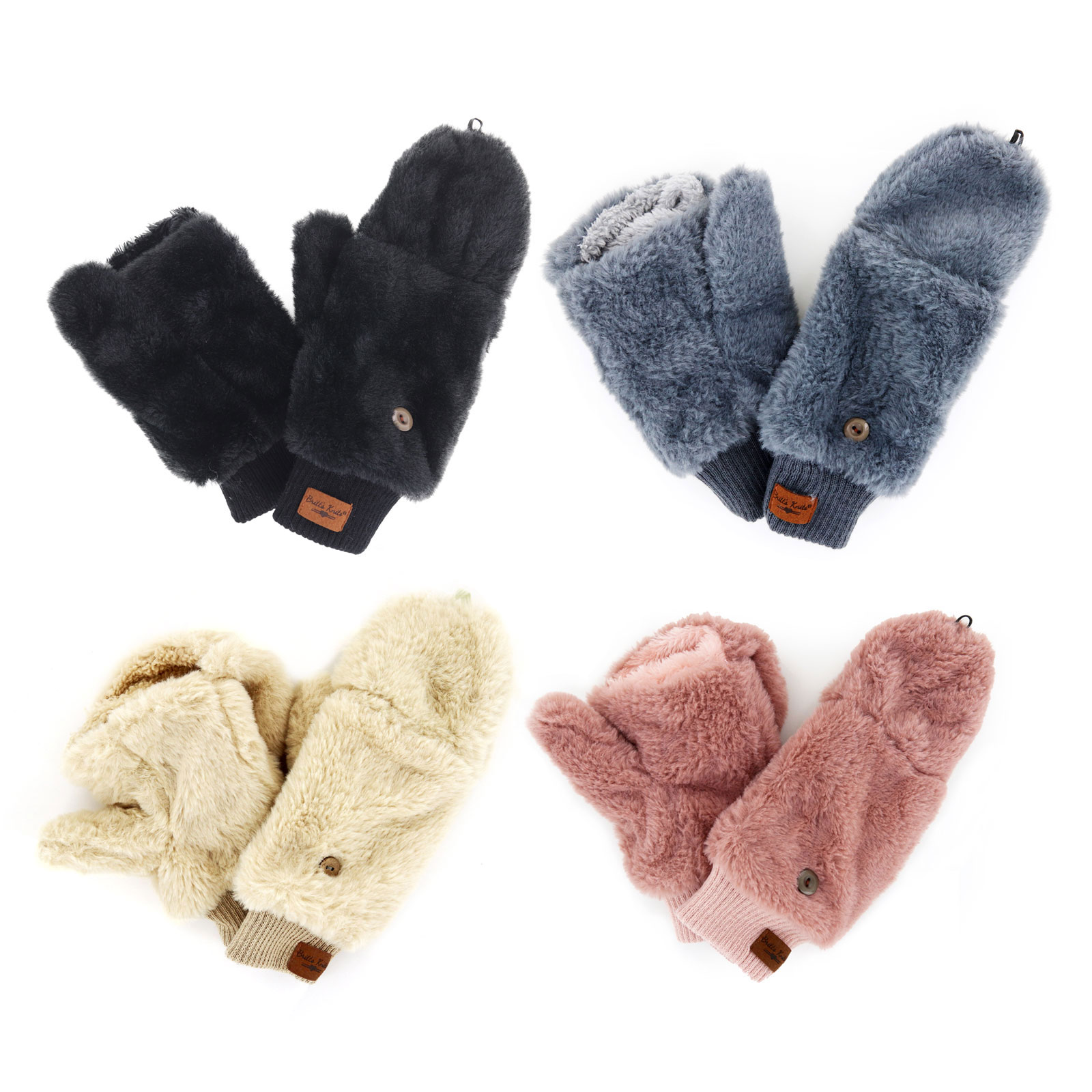 Britt's Knits Ultra-Warm Convertible Mittens