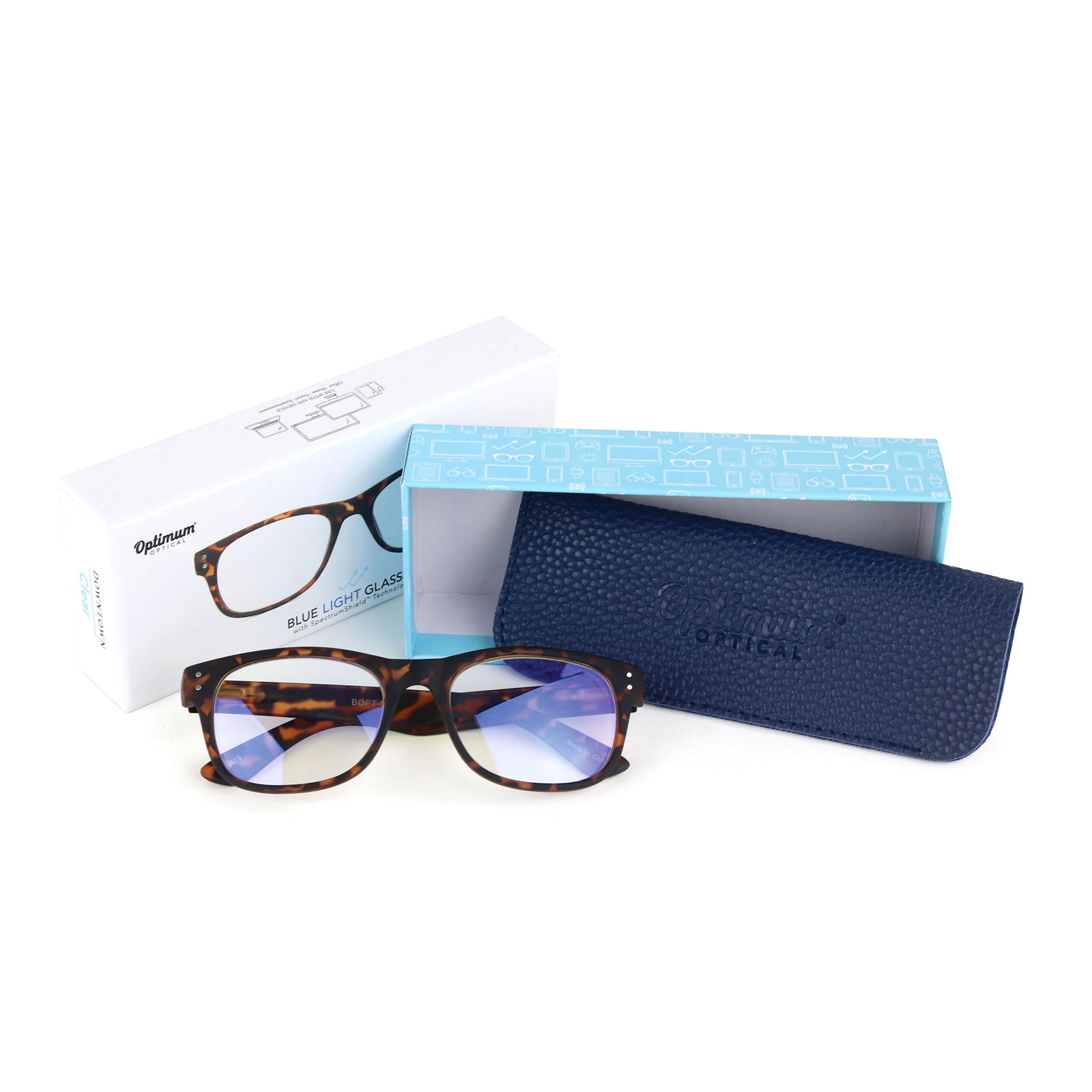 Optimum Optical Spectrum Shield Blue Light Glasses