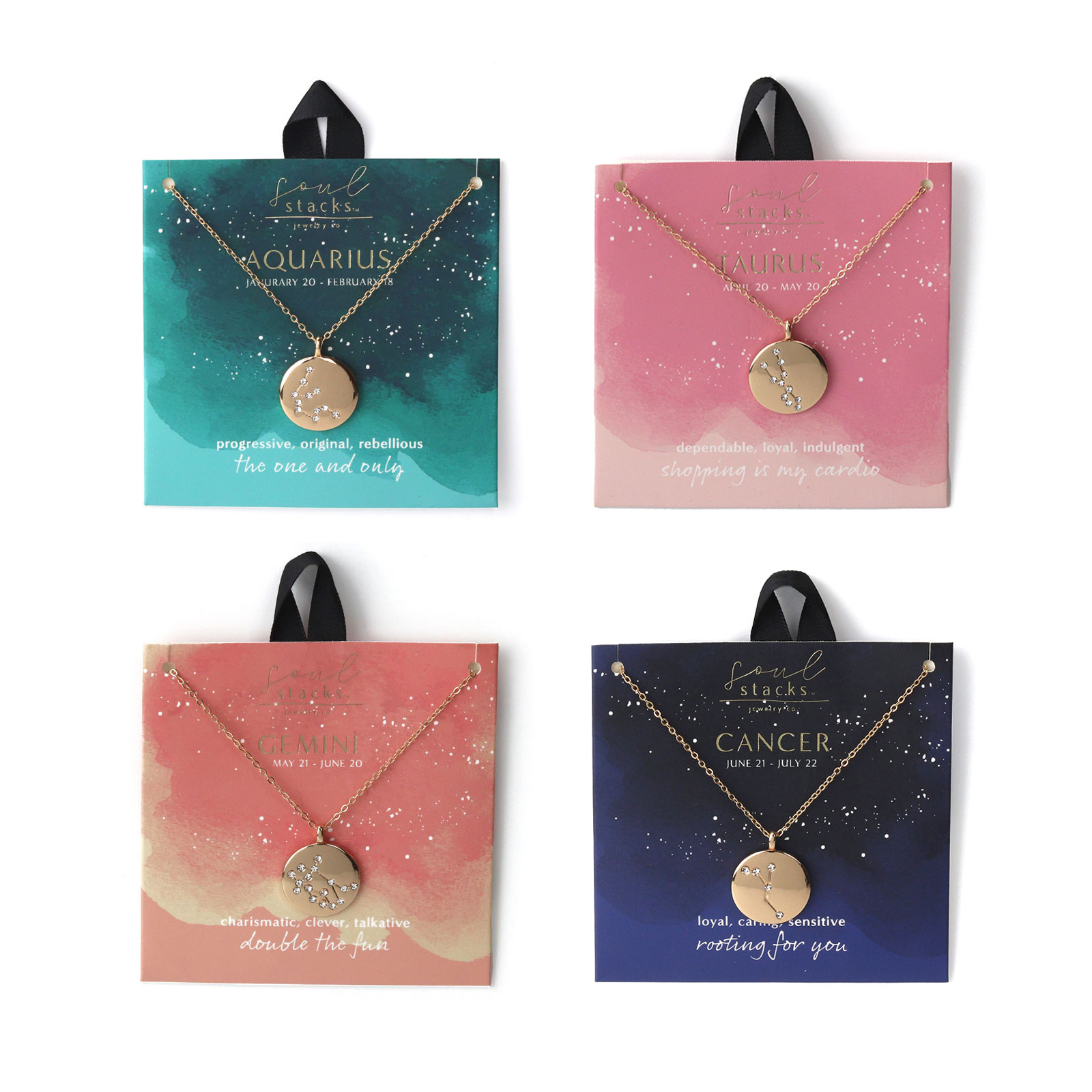 Soul Stacks Star Sign Pendants