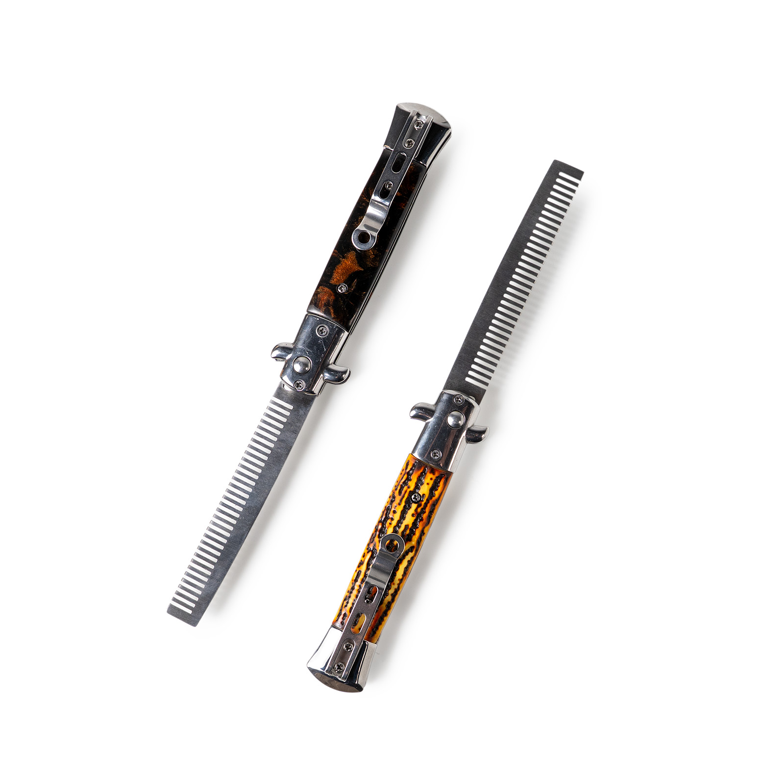 Brodeo Drive Comb & Get It Switchblade Comb