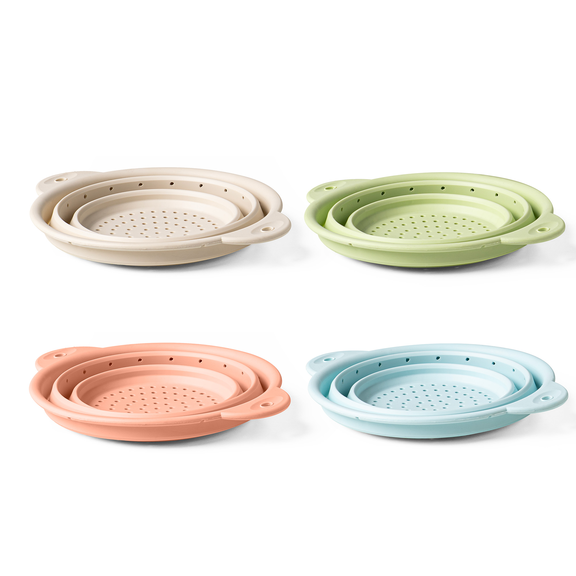 Krumbs Kitchen Collapsible Silicone Strainer