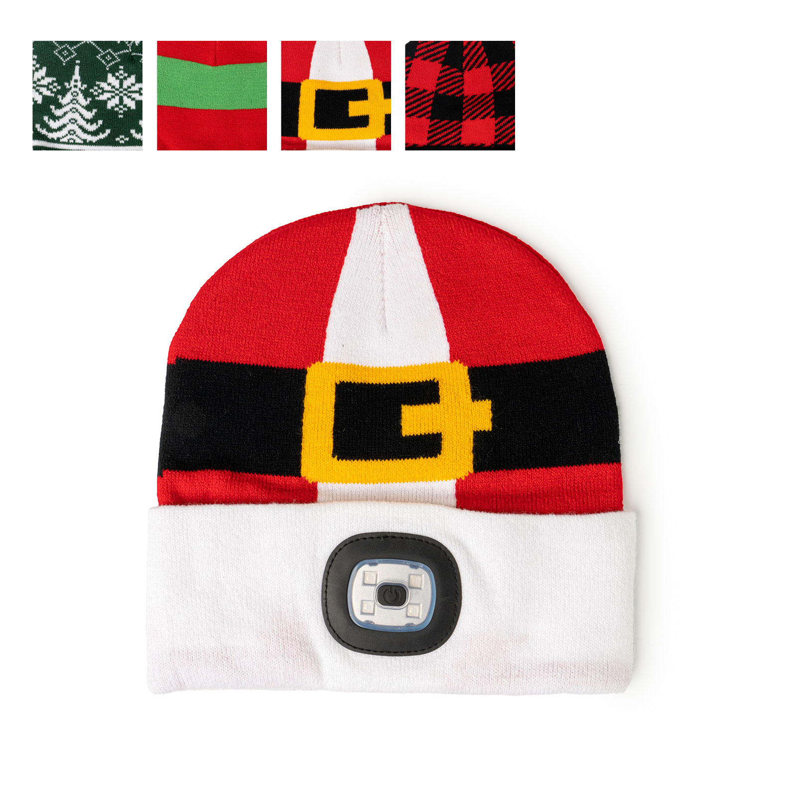 Night Scope North Pole Rechargeable LED Beanie