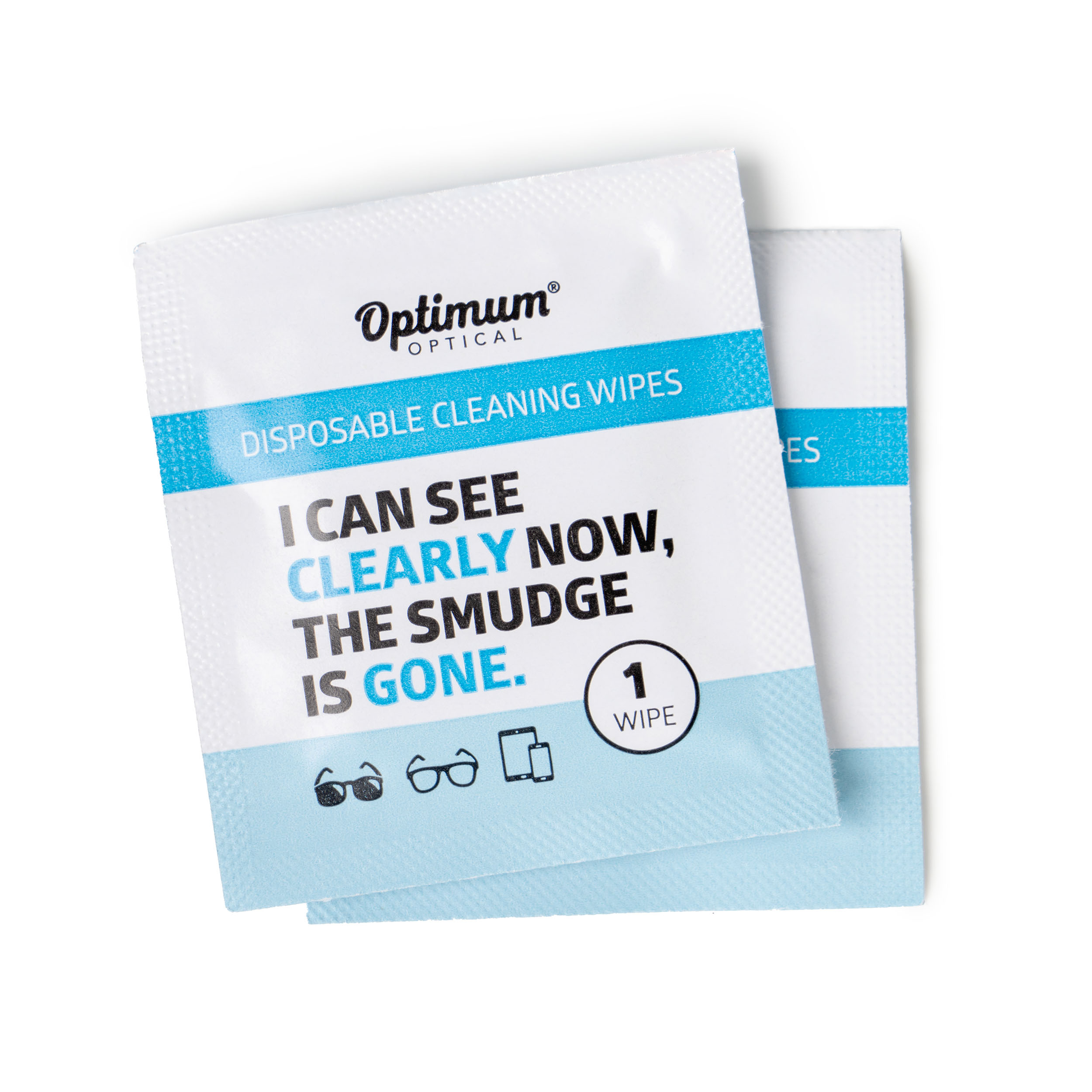 Optimum Optical Disposable Cleaning Wipes
