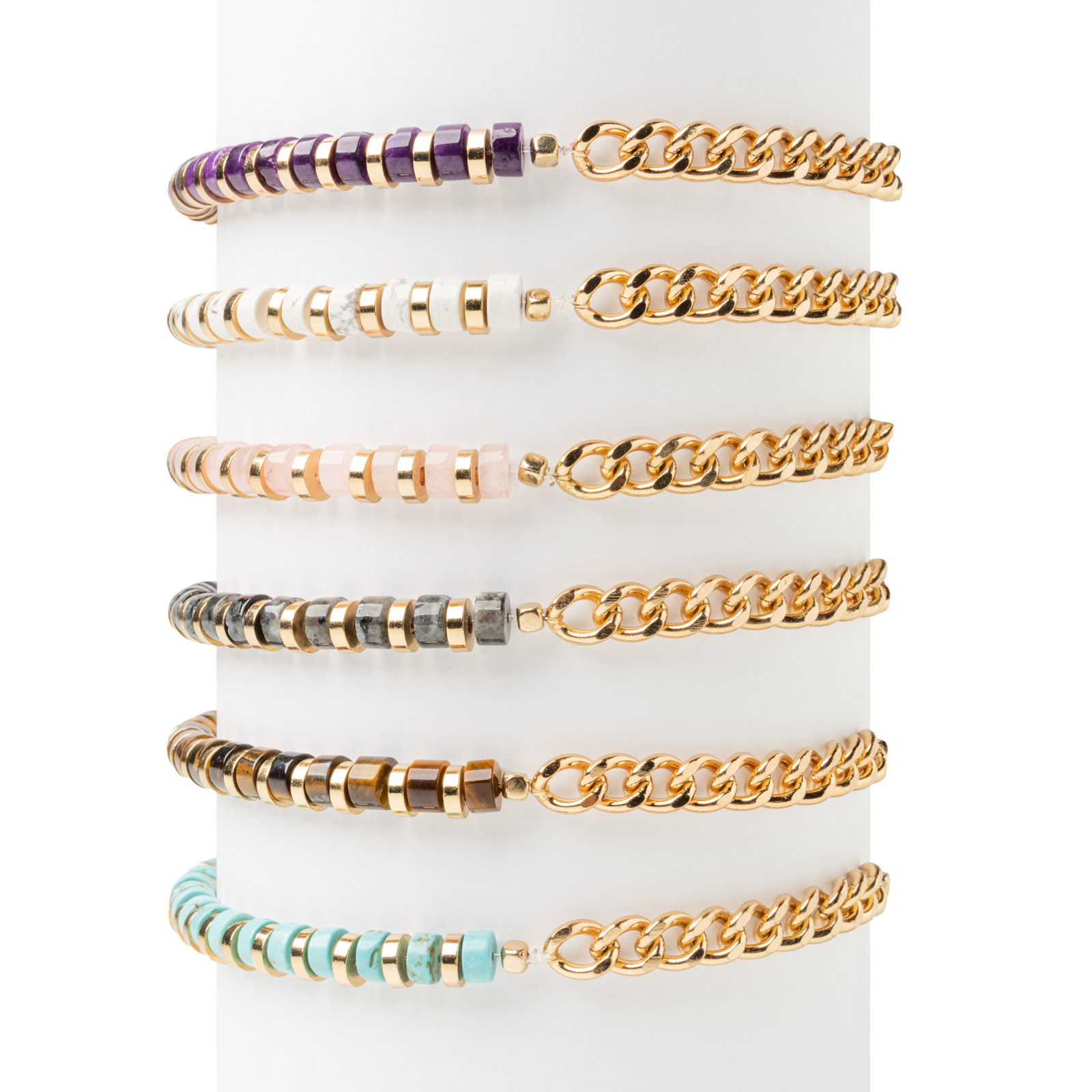 Soul Stacks Bracelet Bar Chain Reaction Collection