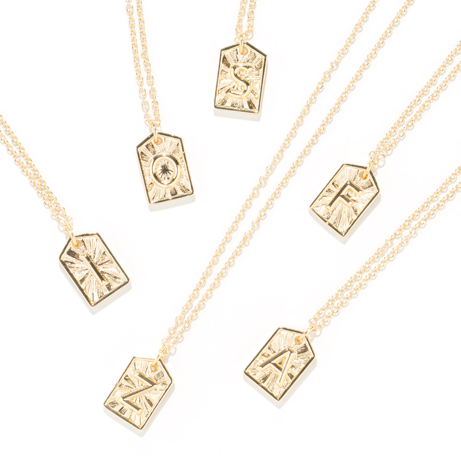 Soul Stacks Initial Here Mix & Match Layering Pendant