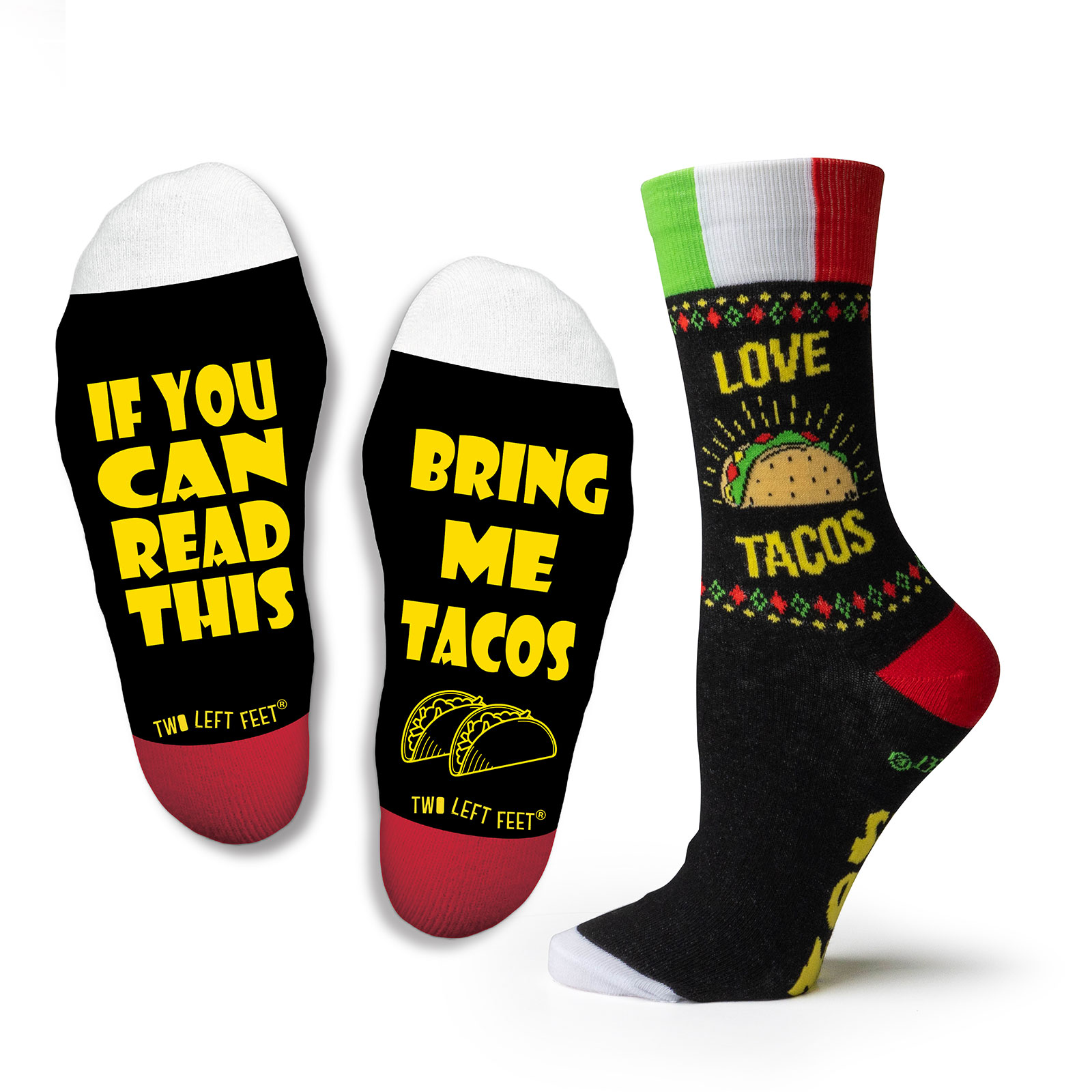 Two Left Feet Big (M/L) Bring Me Tacos Read This Collection